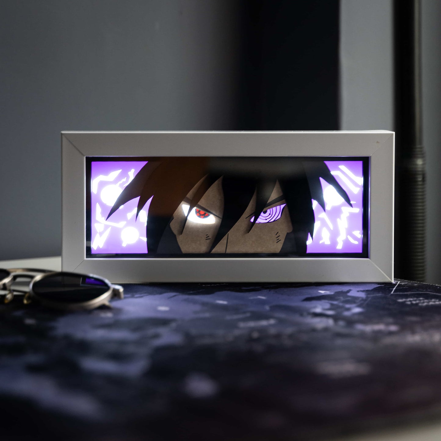 Sasuke Uchiha Anime 3D Shadow / Light Box Night Lamp – artifym2m